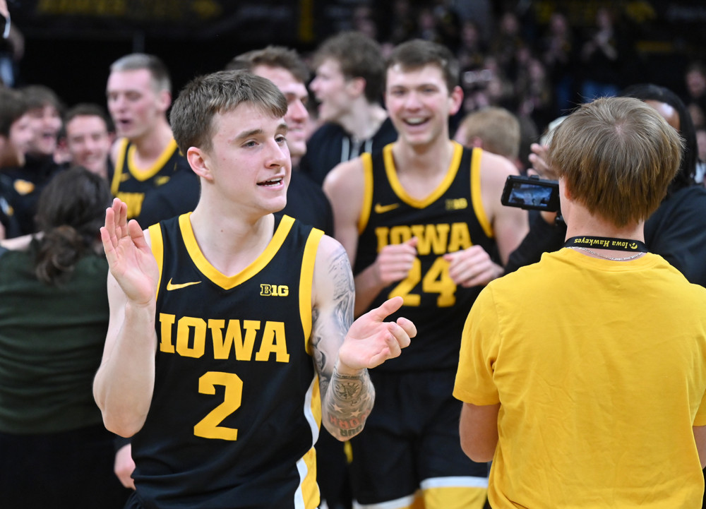 Harding Makes An Impact With His Voice, And His Improved Game – Iowa ...